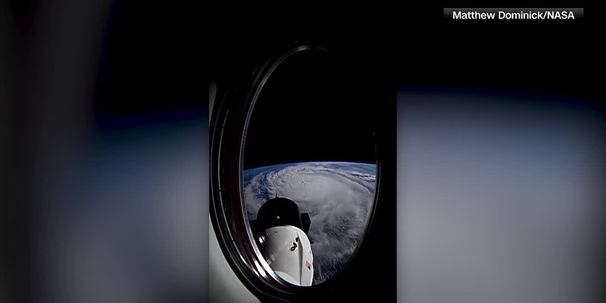 Astronaut shares timelapse video of Hurricane Milton from space Astronaut shares timelapse video of Hurricane Milton from space